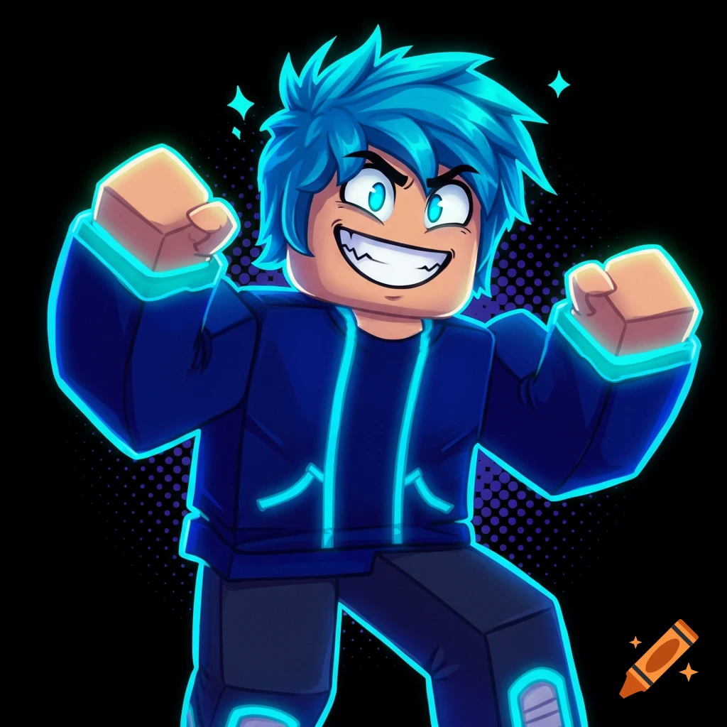 Roblox obby thumbnail on Craiyon