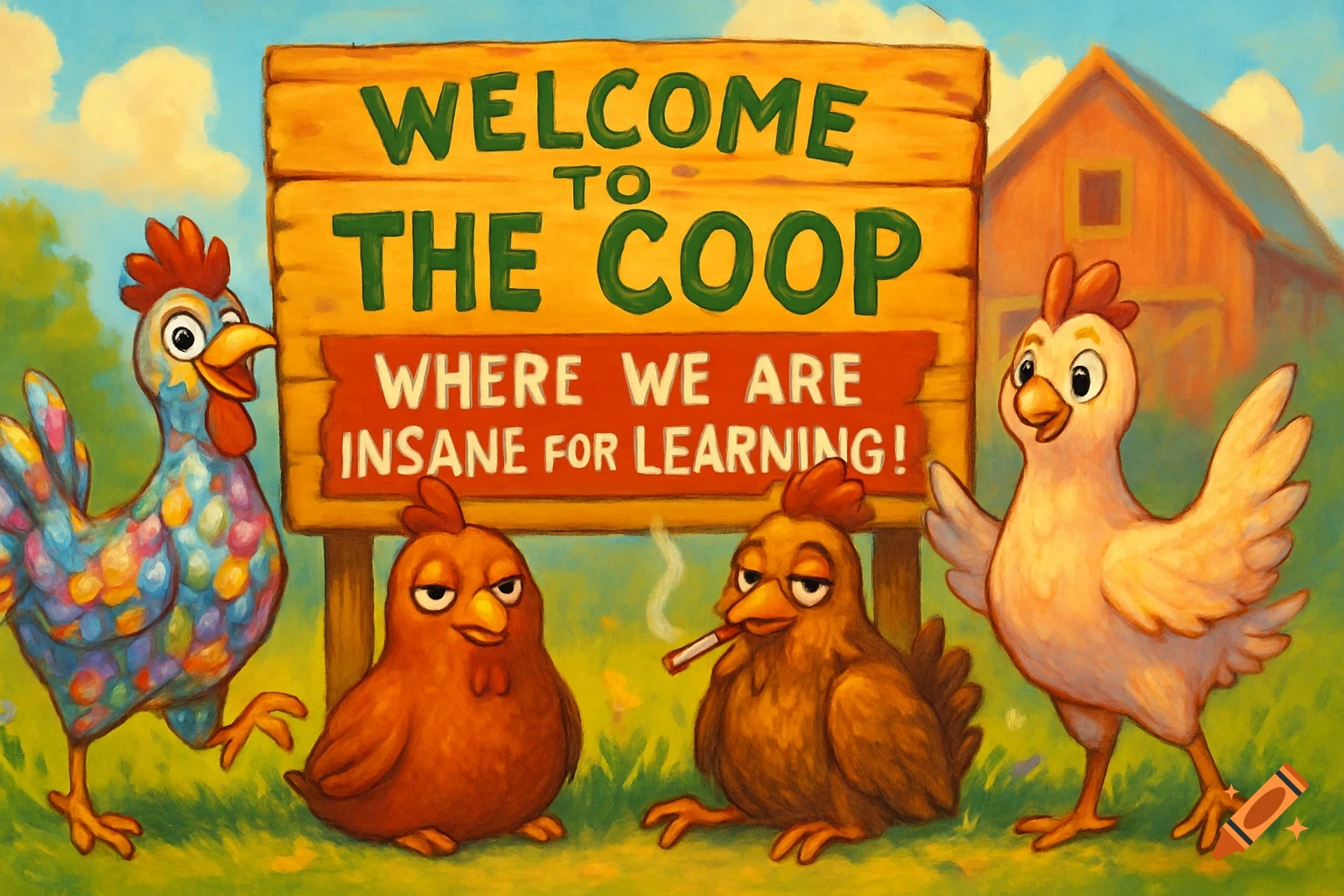 Cartoon poster with a bunny and fox harvesting vegetables, smiling sun ...