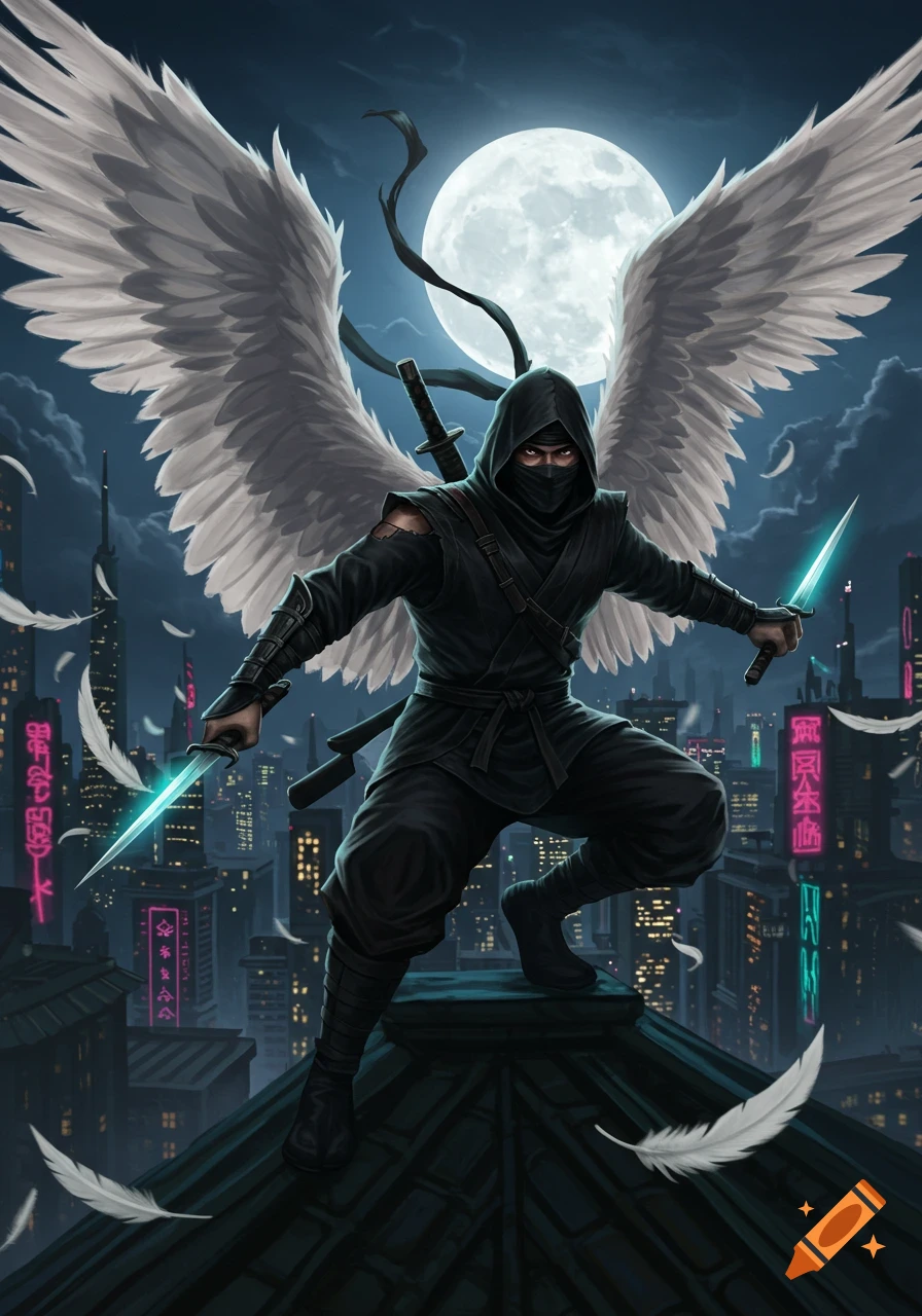 Ninja created on Craiyon