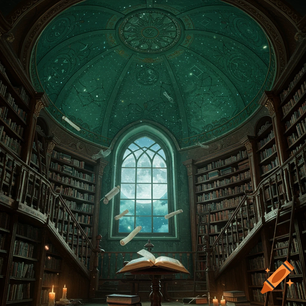 Full Library Scrolls