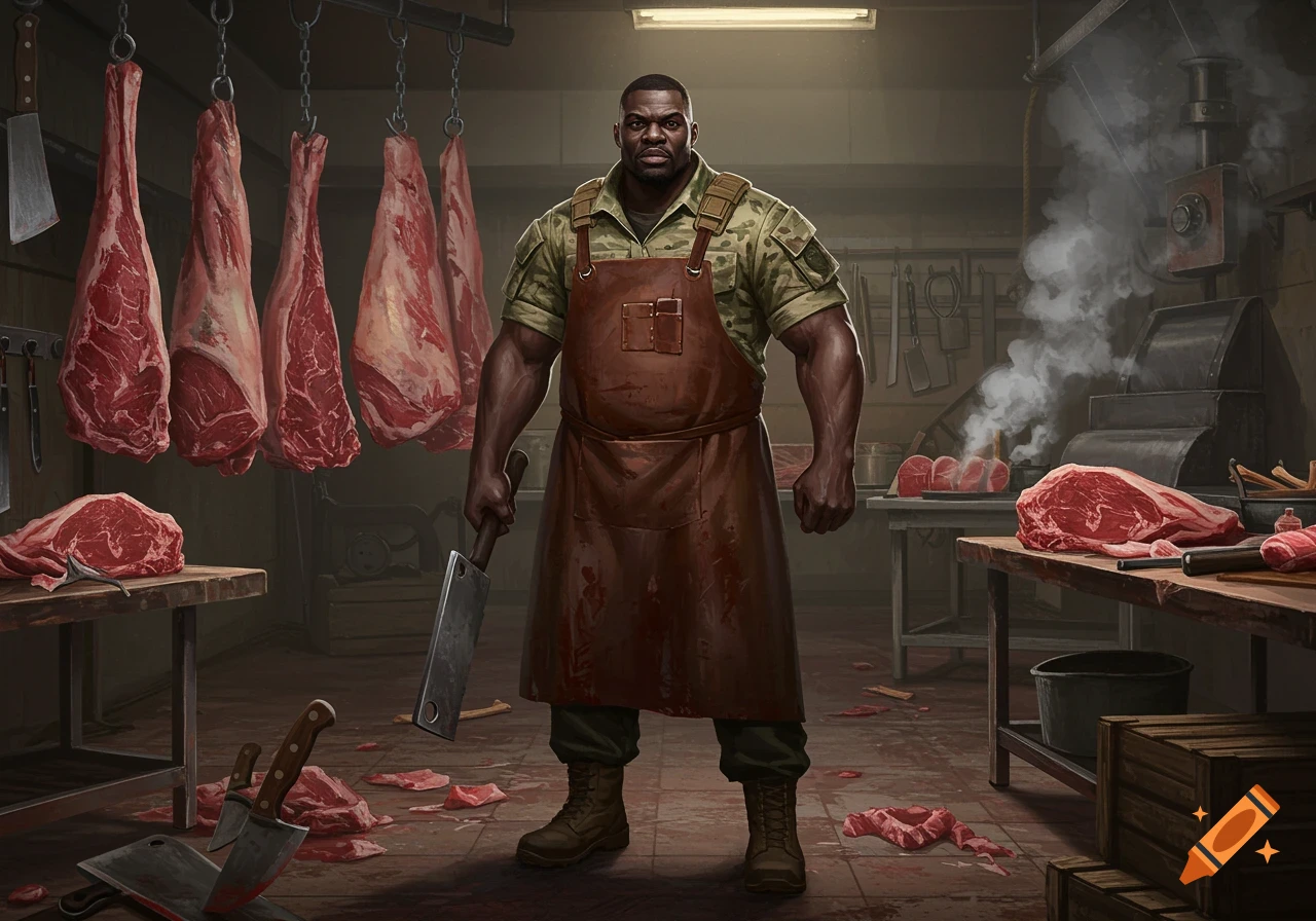 Meat images created on Craiyon