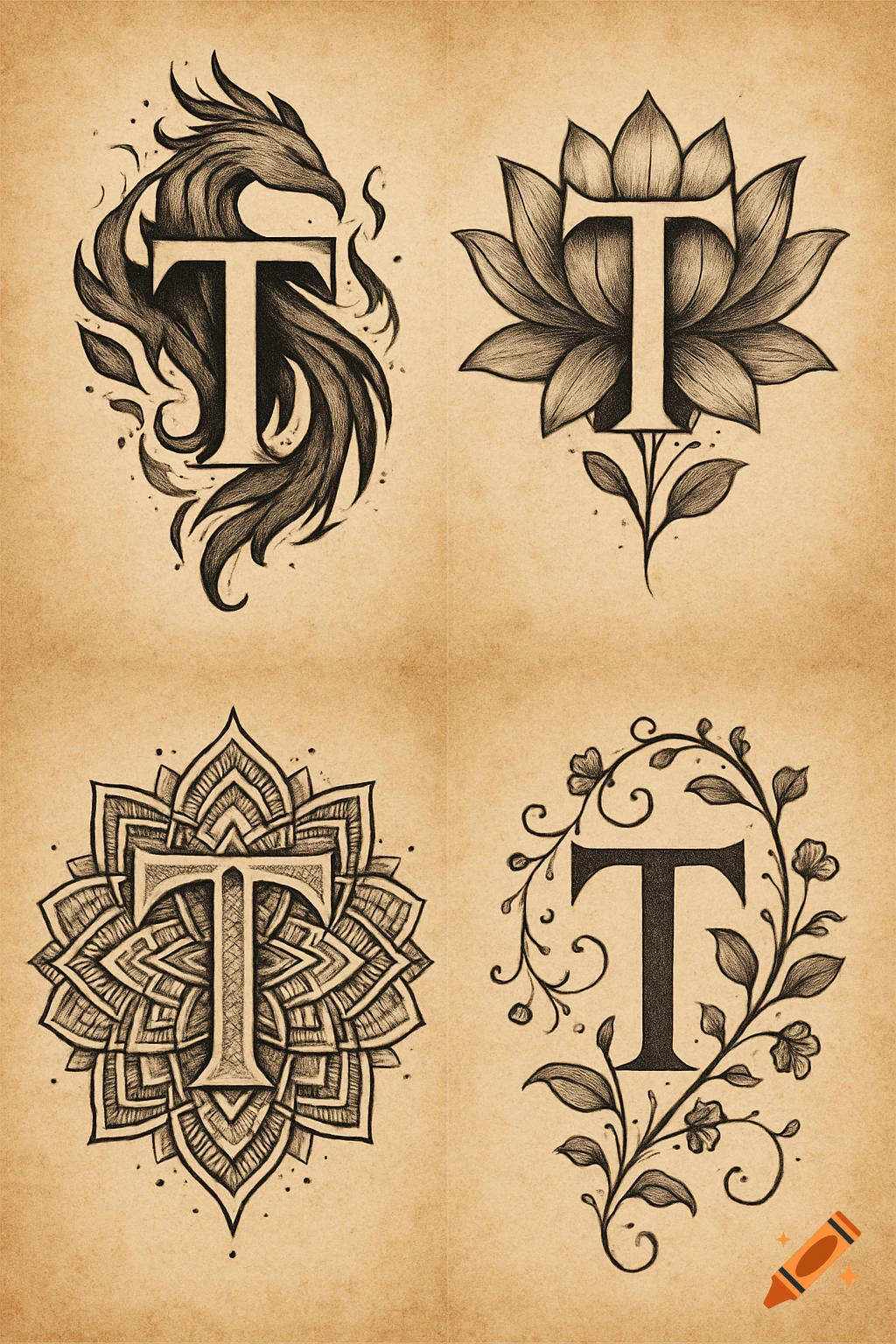 A decorative, medieval-style question mark with Celtic knotwork and ...