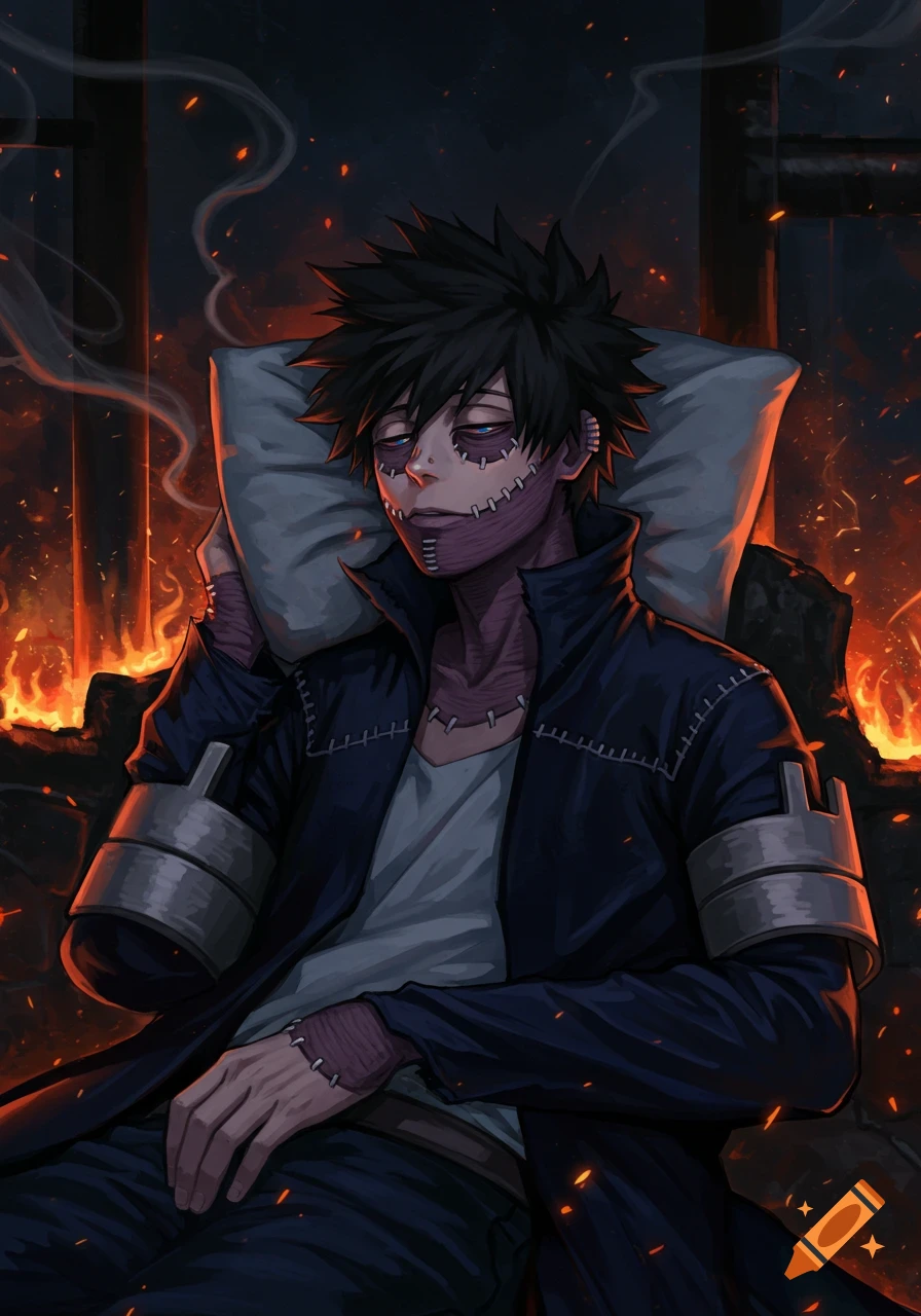 A black and white manga illustration showing Gojo smiling with a speech ...