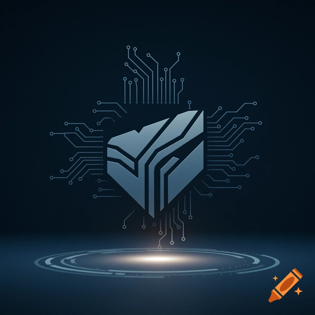 3d Ai Linux Logo created on Craiyon