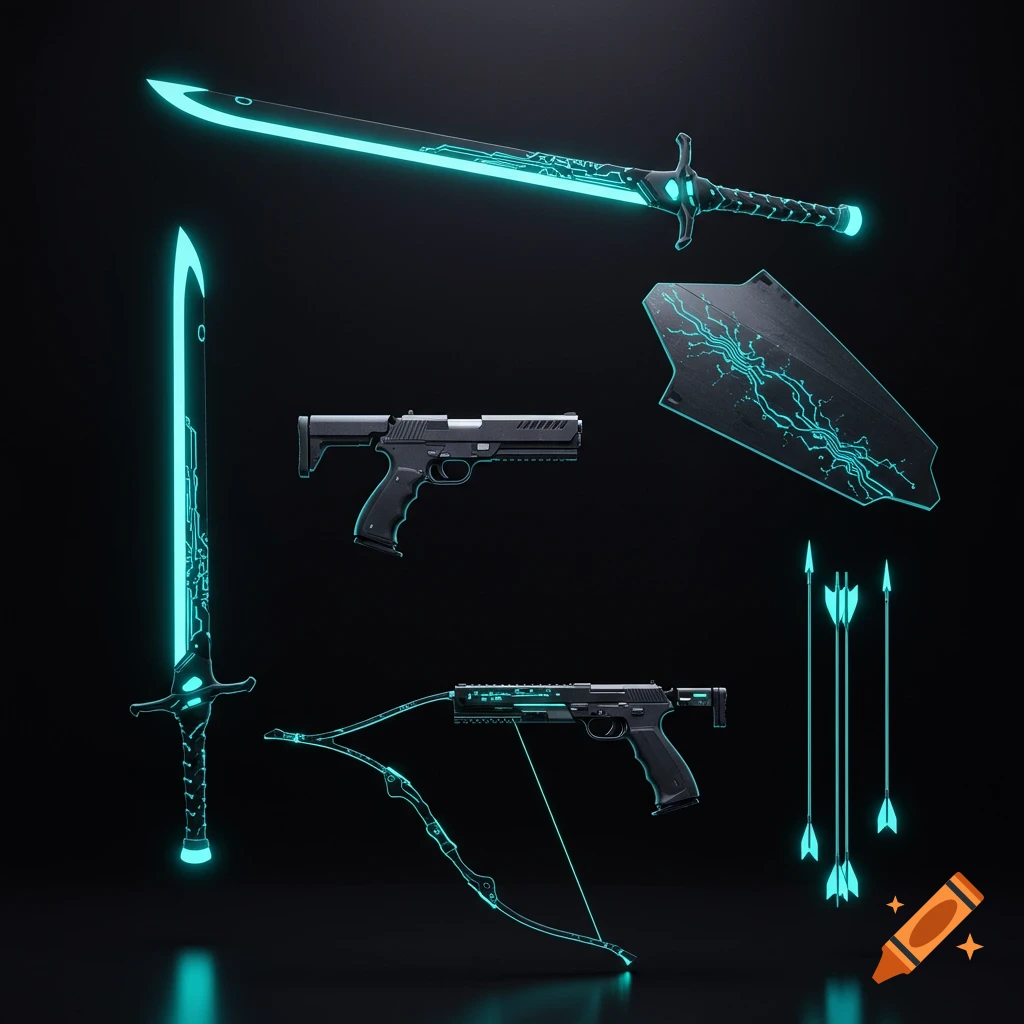 Zabusa Sword fused with Buster Sword from Final Fantasy on Craiyon