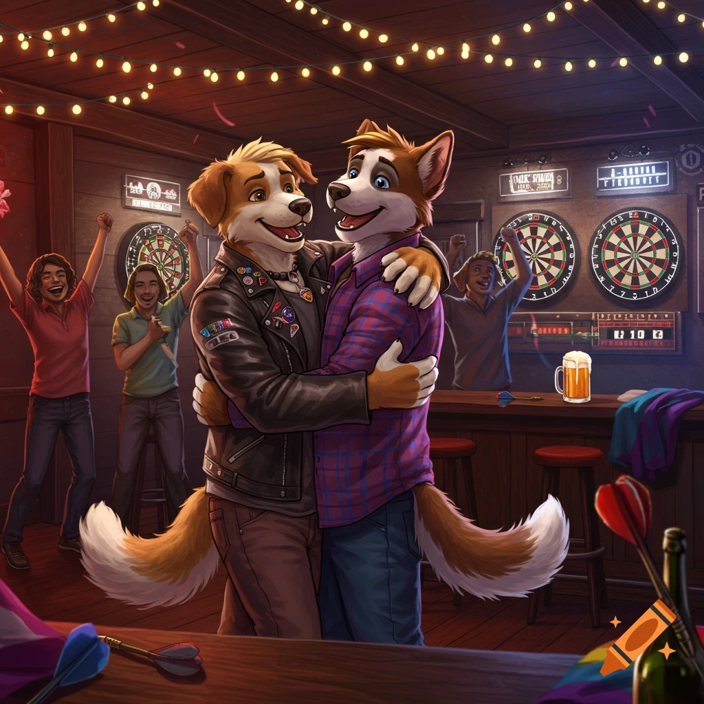 Social Scene images created on Craiyon