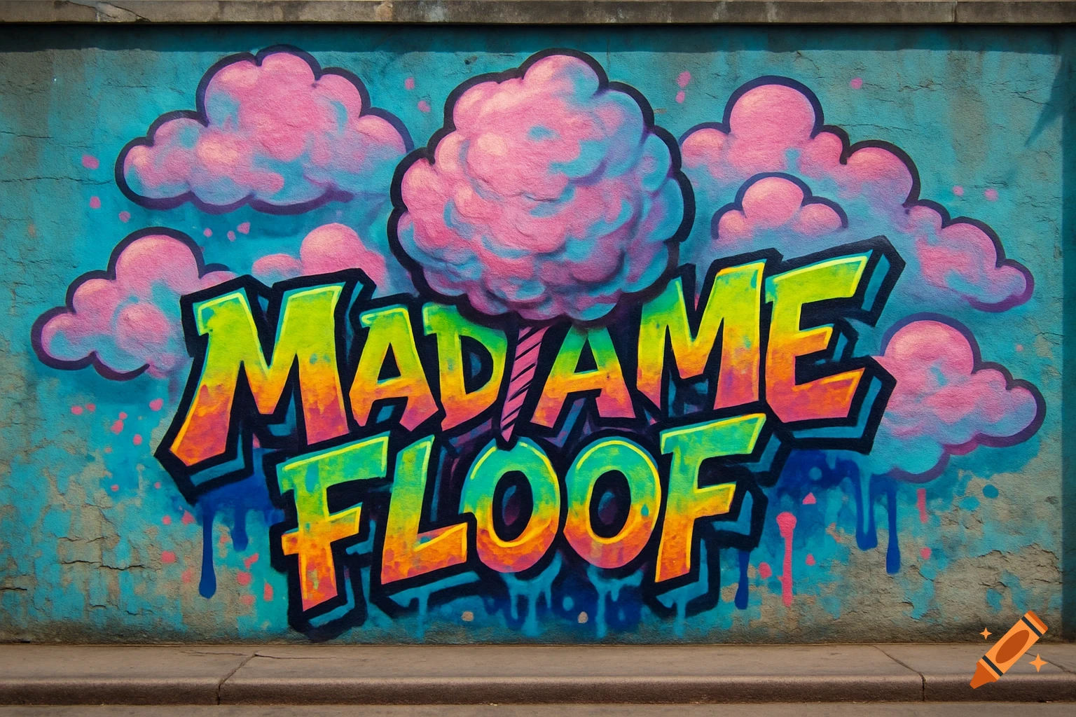 Graffiti+aesthetic created on Craiyon