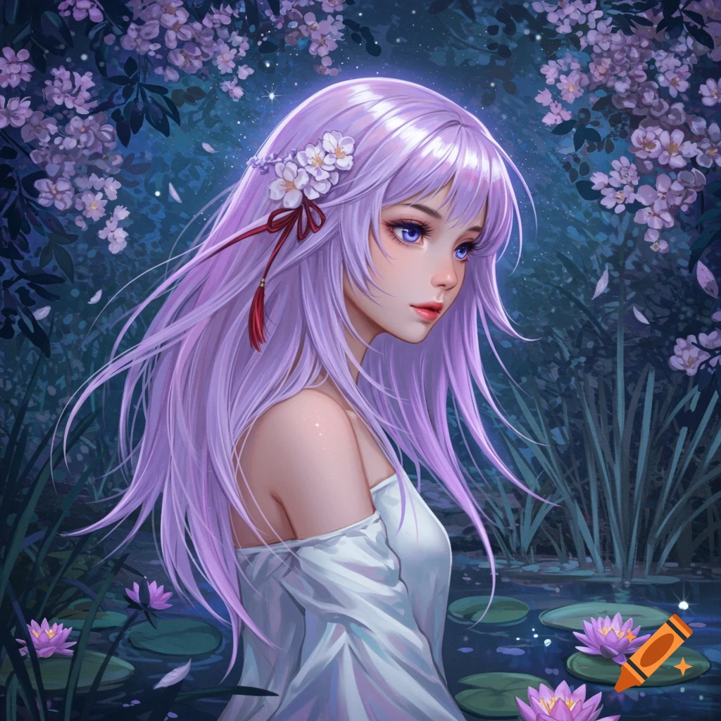 Anaxa+hsr+wallpaper created on Craiyon