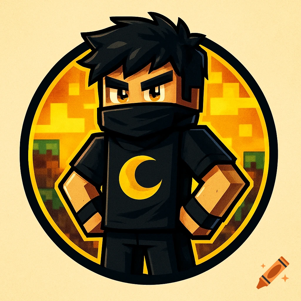 Minecraft+fire+avatar created on Craiyon