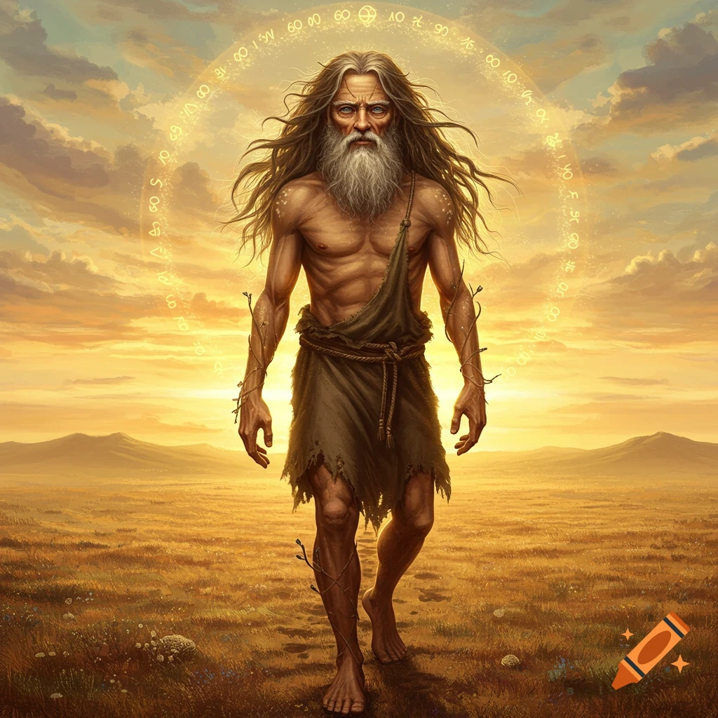 Hyperrealistic artwork of an evil wizard with a long beard on Craiyon