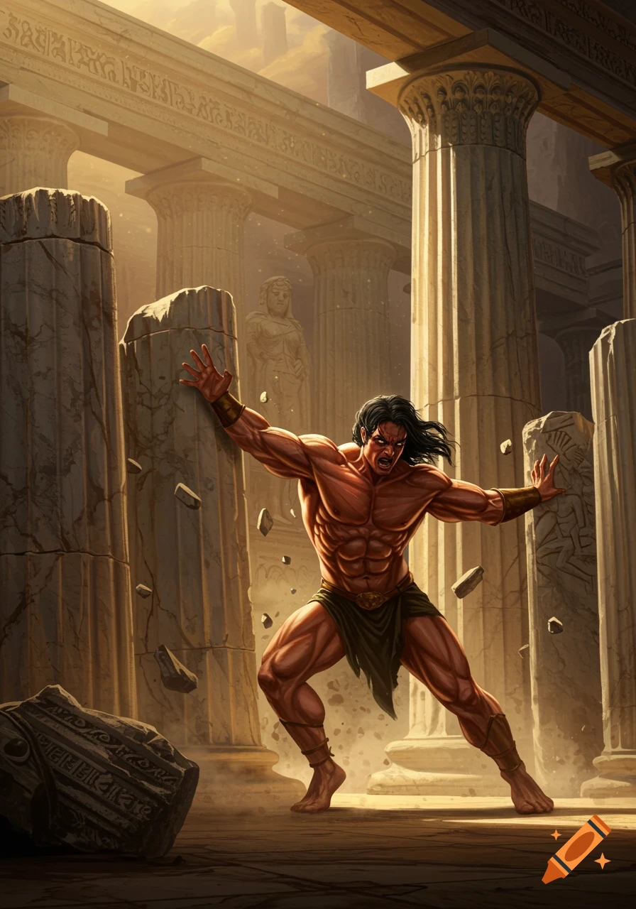 A muscular rock climber grips a vertical cliff, an energy drink 'THIRST ZERO' on his harness ...