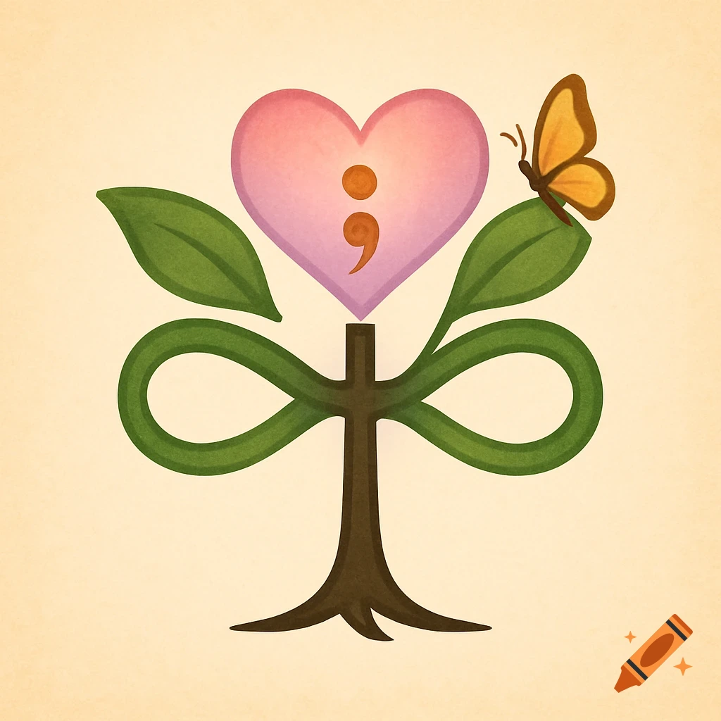 Logo of a purple-bordered yellow circle with one large and one small ...