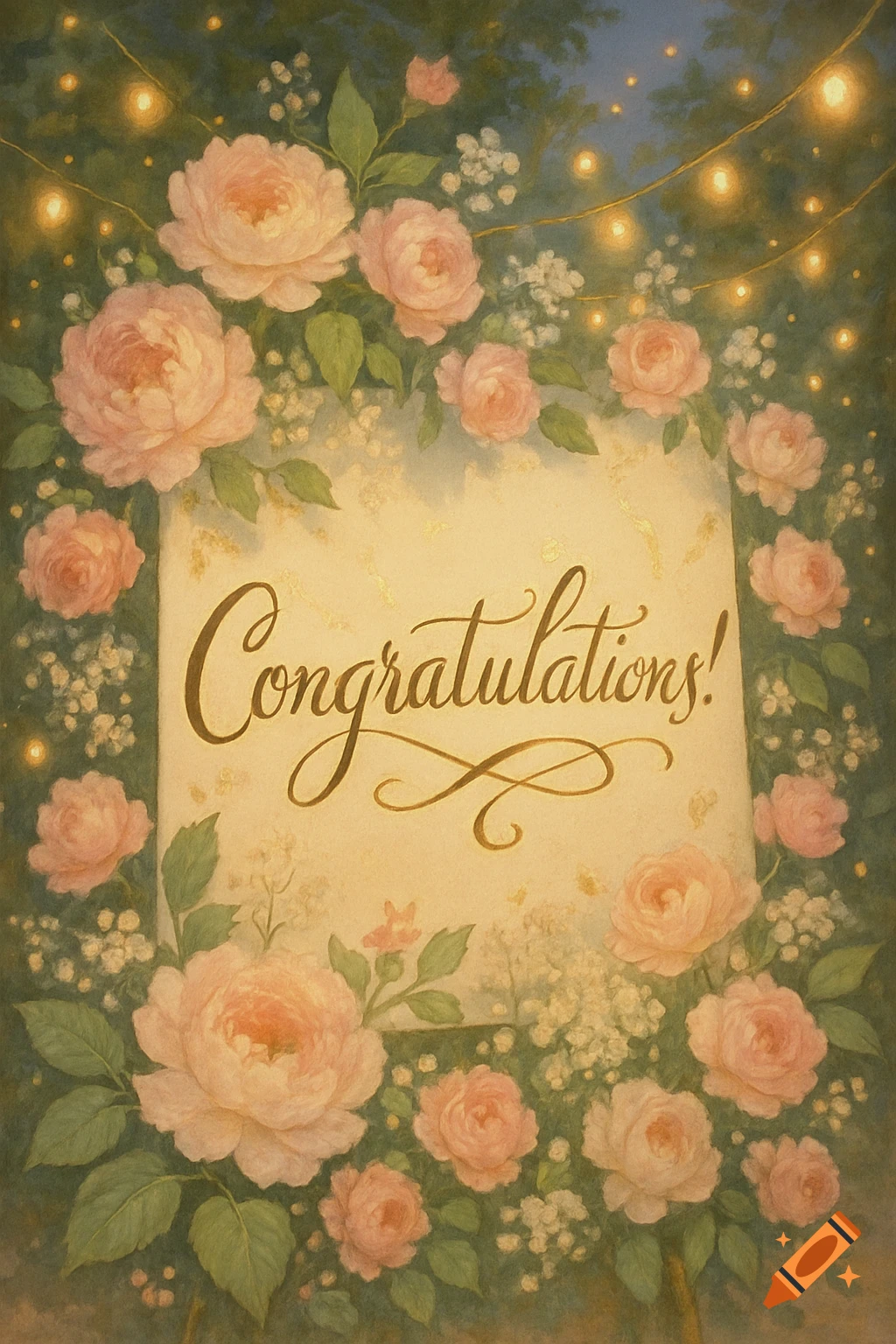 Greeting Card images created on Craiyon