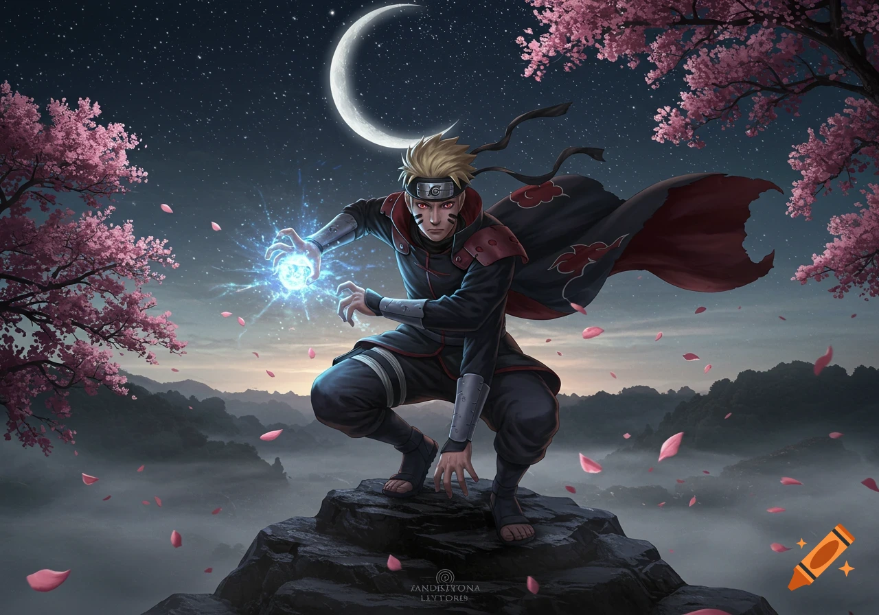 Deviantart+naruto created on Craiyon