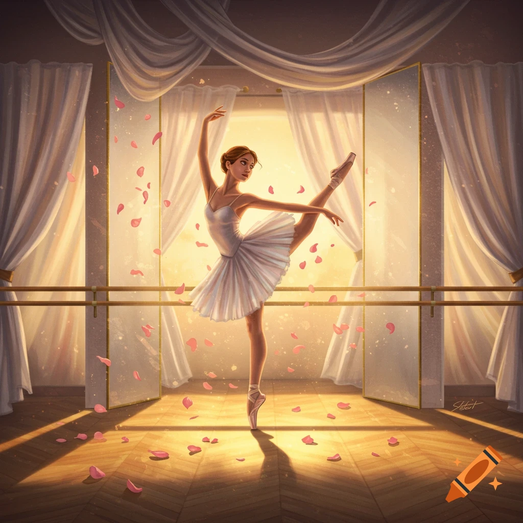 Animated Jenny Wakeman robot dances ballet in a pink tutu and teal ...