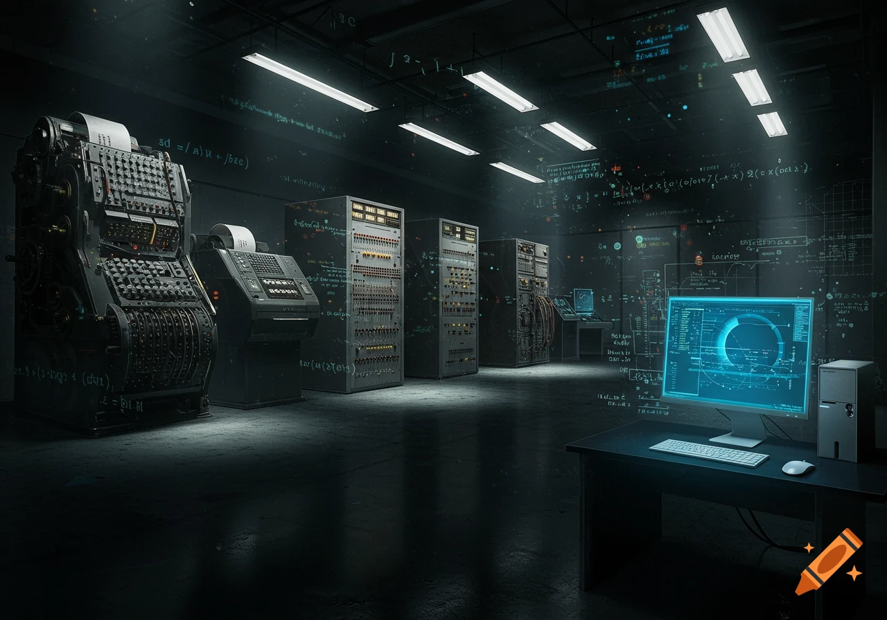 Computer Hardware images created on Craiyon