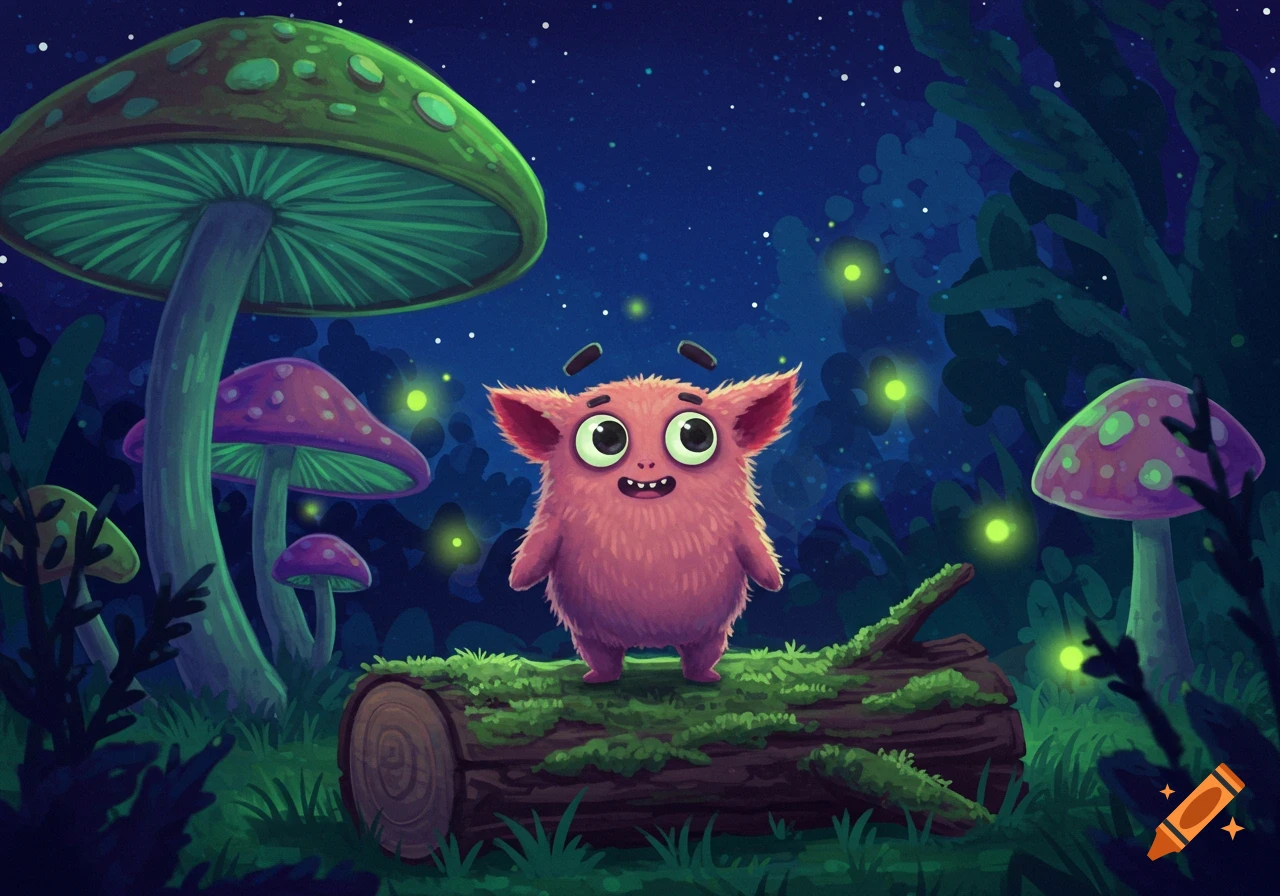 Several black, glossy, two-eyed, slug-like creatures with cat-like ...