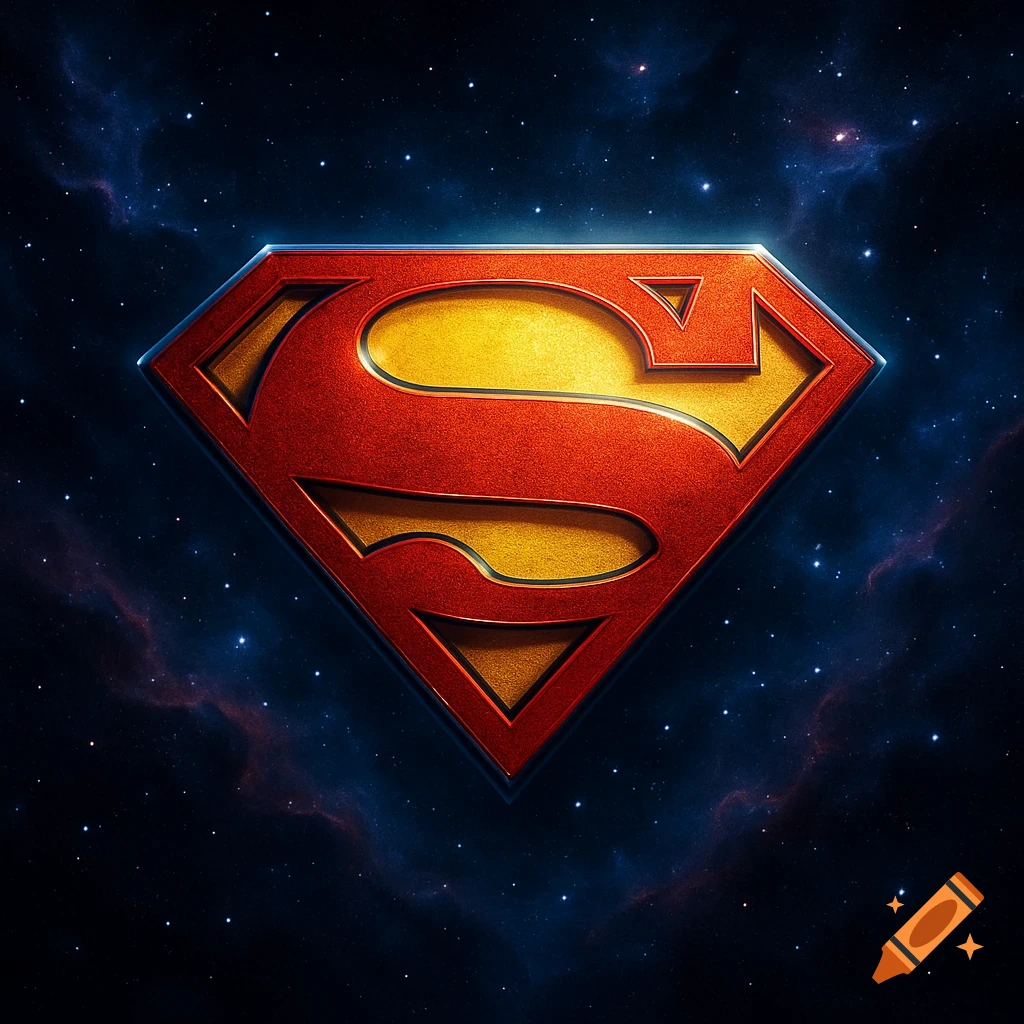 A golden Warner Bros. WB shield logo on a dark background with a ...