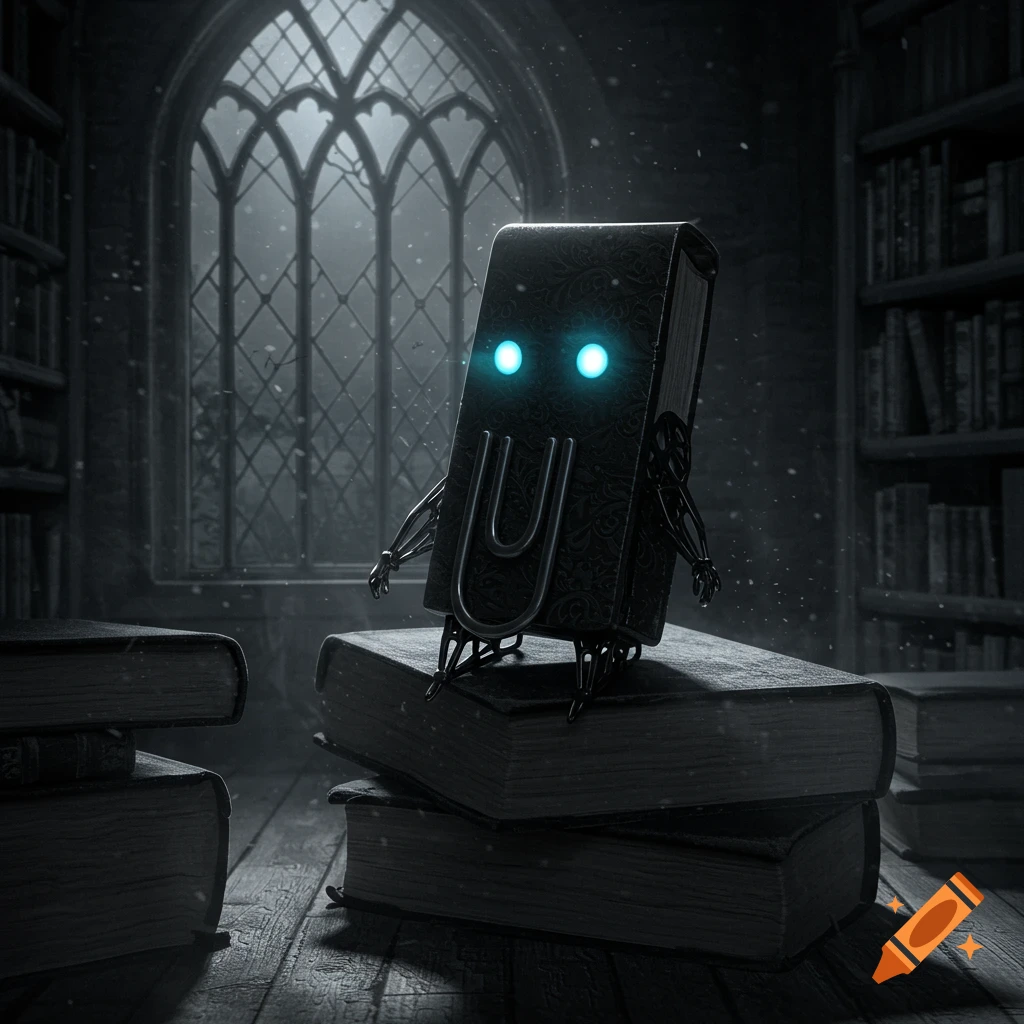 A vintage Commodore 64 computer on a wooden table in a dimly lit ...