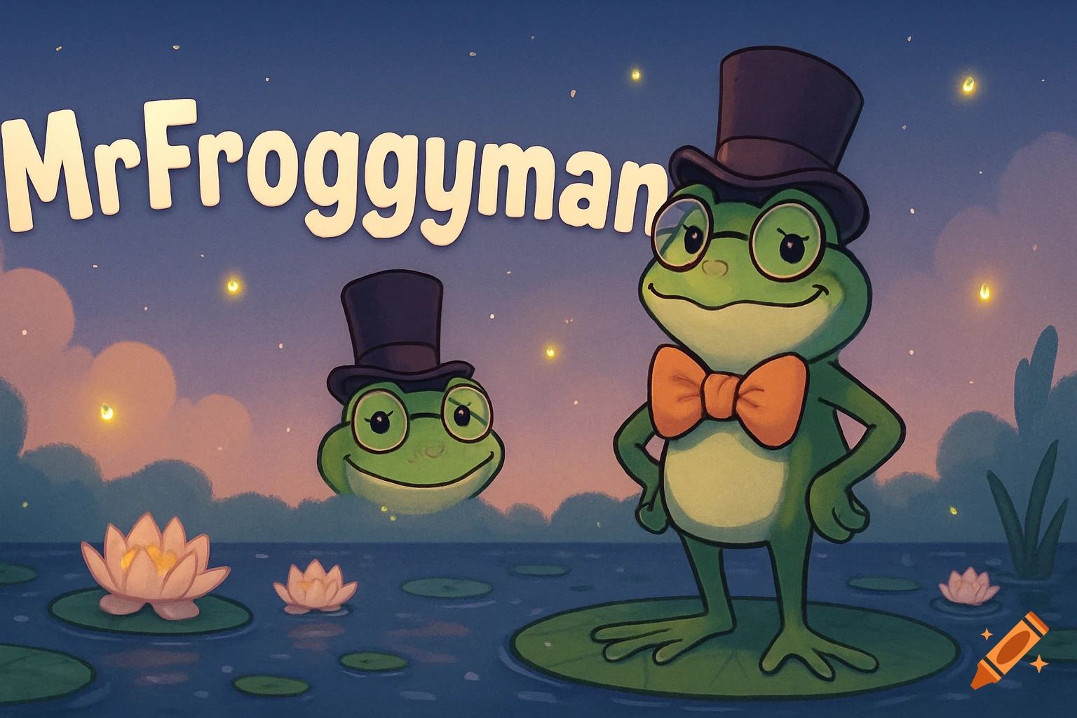 Frog+pitcher created on Craiyon