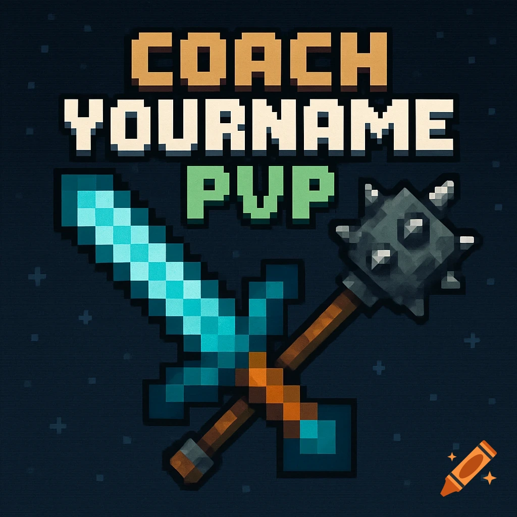 Mindcraft+sword+and+shield created on Craiyon