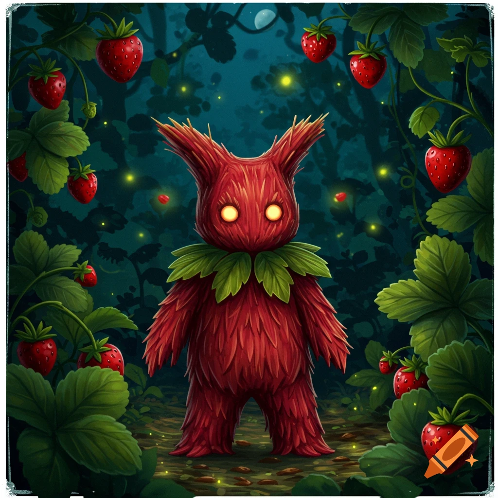 Extraterrestrial monster with multiple eyestalks on Craiyon