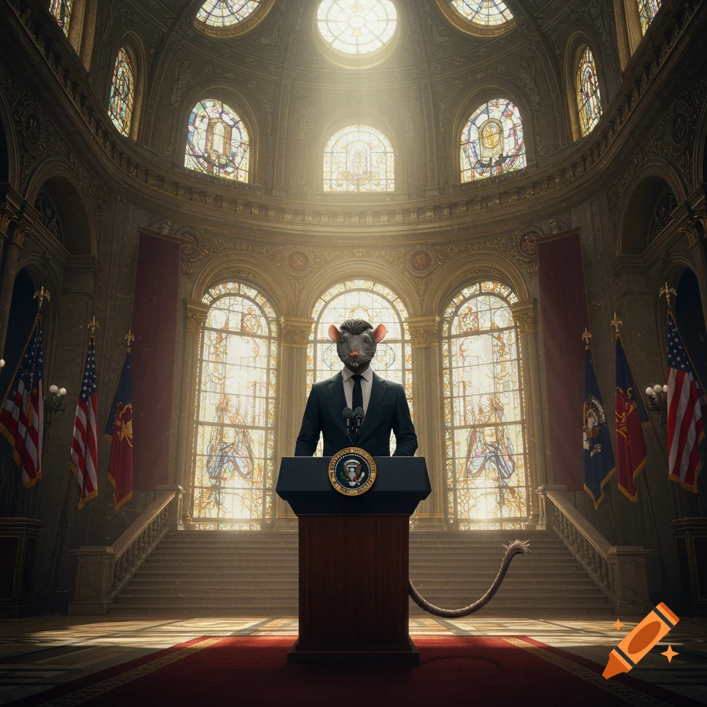 Former President Obama gesturing towards his jawline on Craiyon