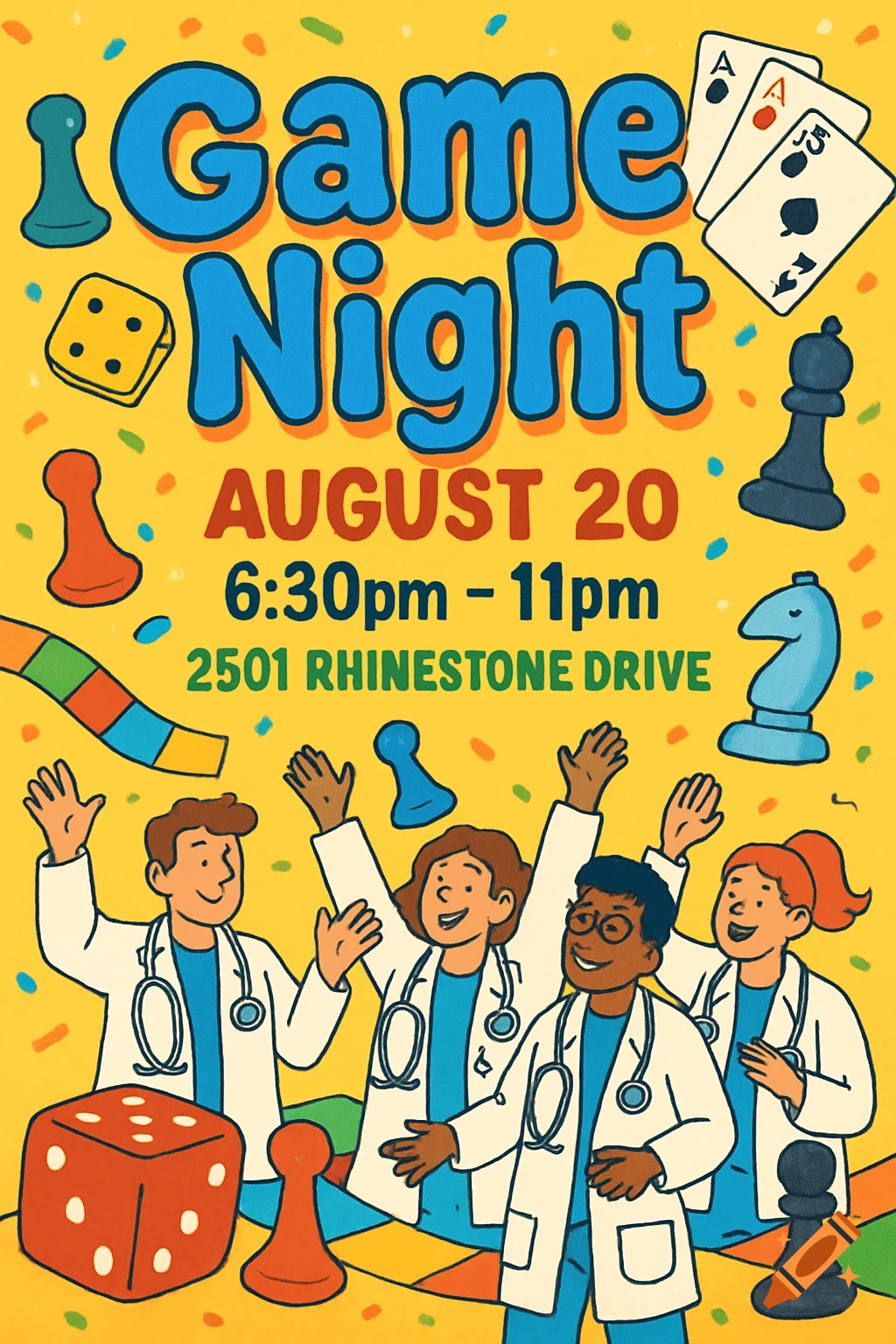 Card Games images created on Craiyon