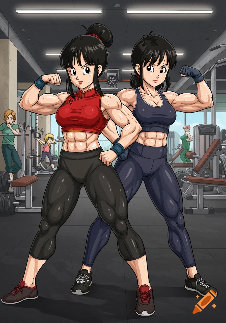 Fitness images created on Craiyon