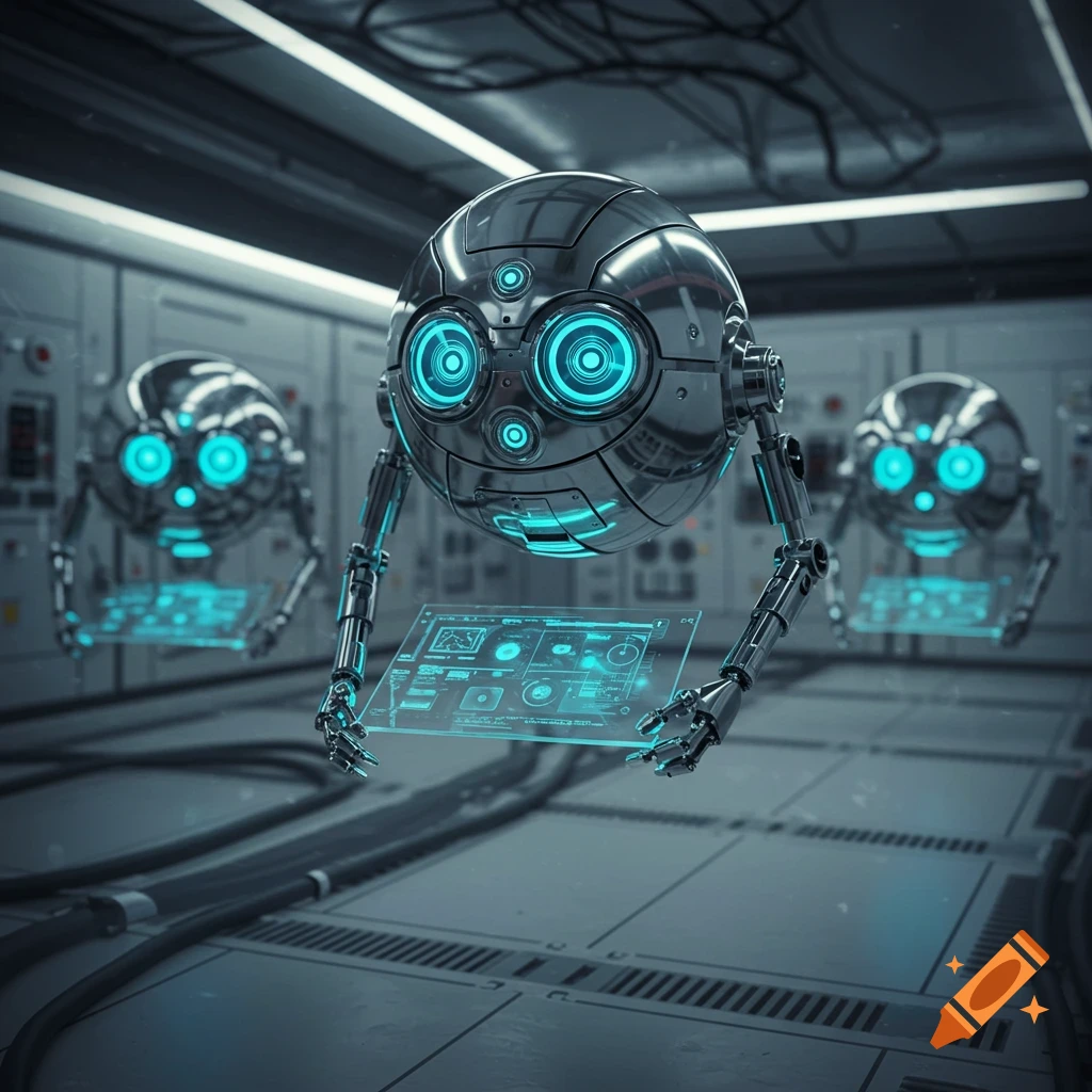 Cybernetic war machine with laser canons on Craiyon