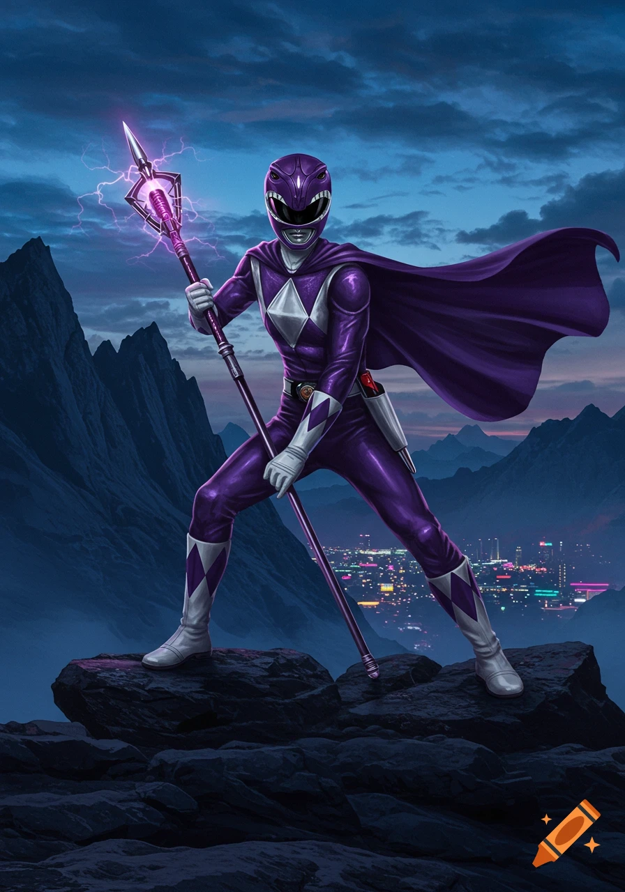 Power Rangers images créées sur Craiyon