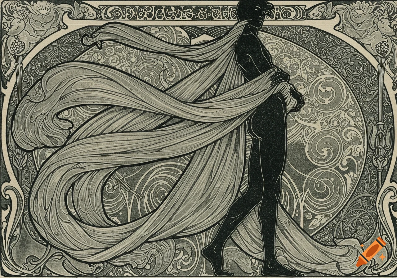 Woodcut images created on Craiyon