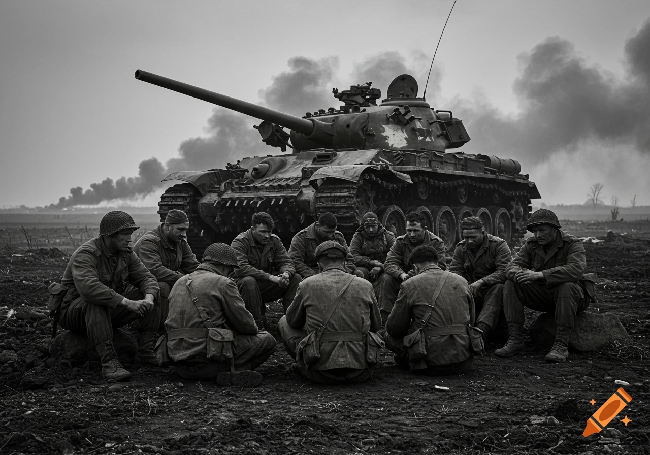 Black and white photo of WWI Austro-Hungarian soldiers marching on a ...