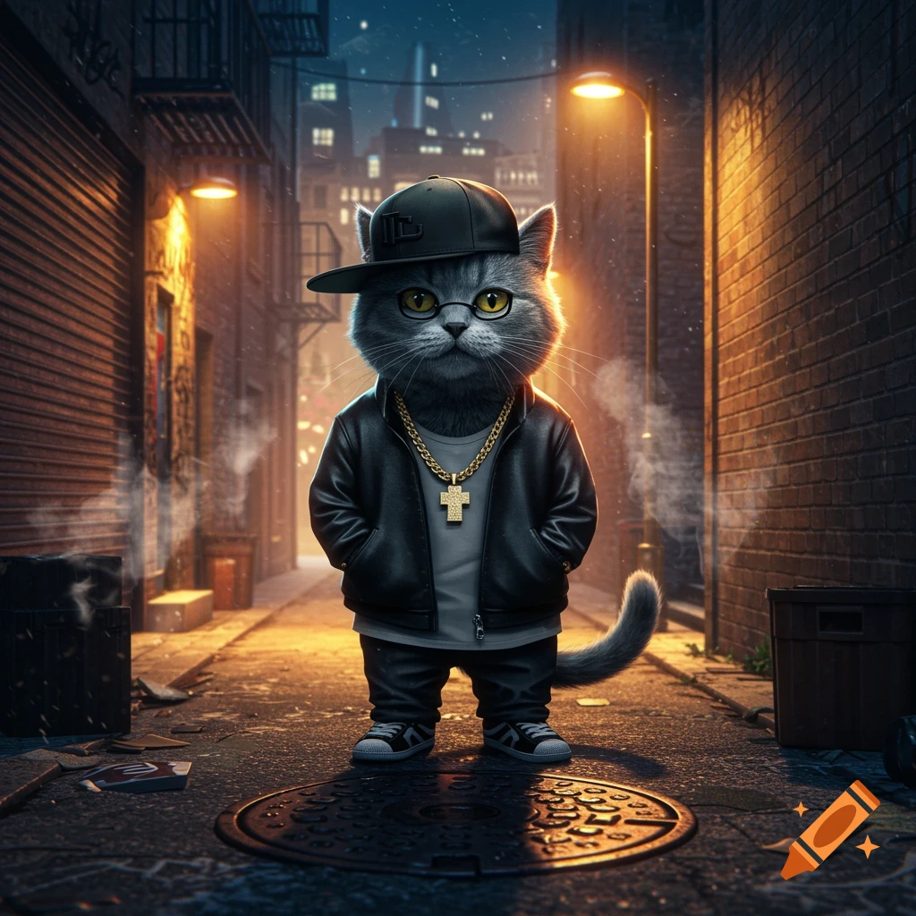 Johnny+depp+cat created on Craiyon