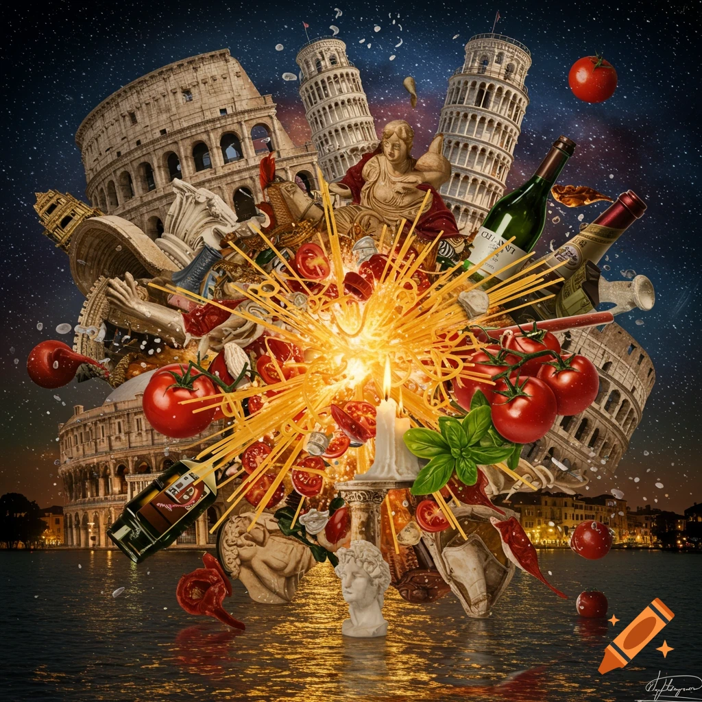 Italy imágenes creadas en Craiyon