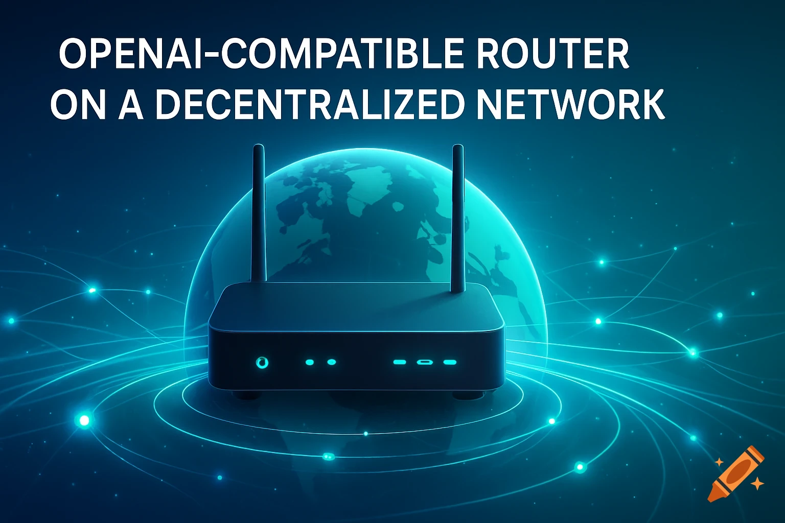 Illustration of two beer glasses toasting, with 'OpenStack First Chears!' text over a network ...