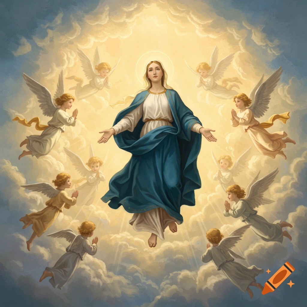 Angels images created on Craiyon