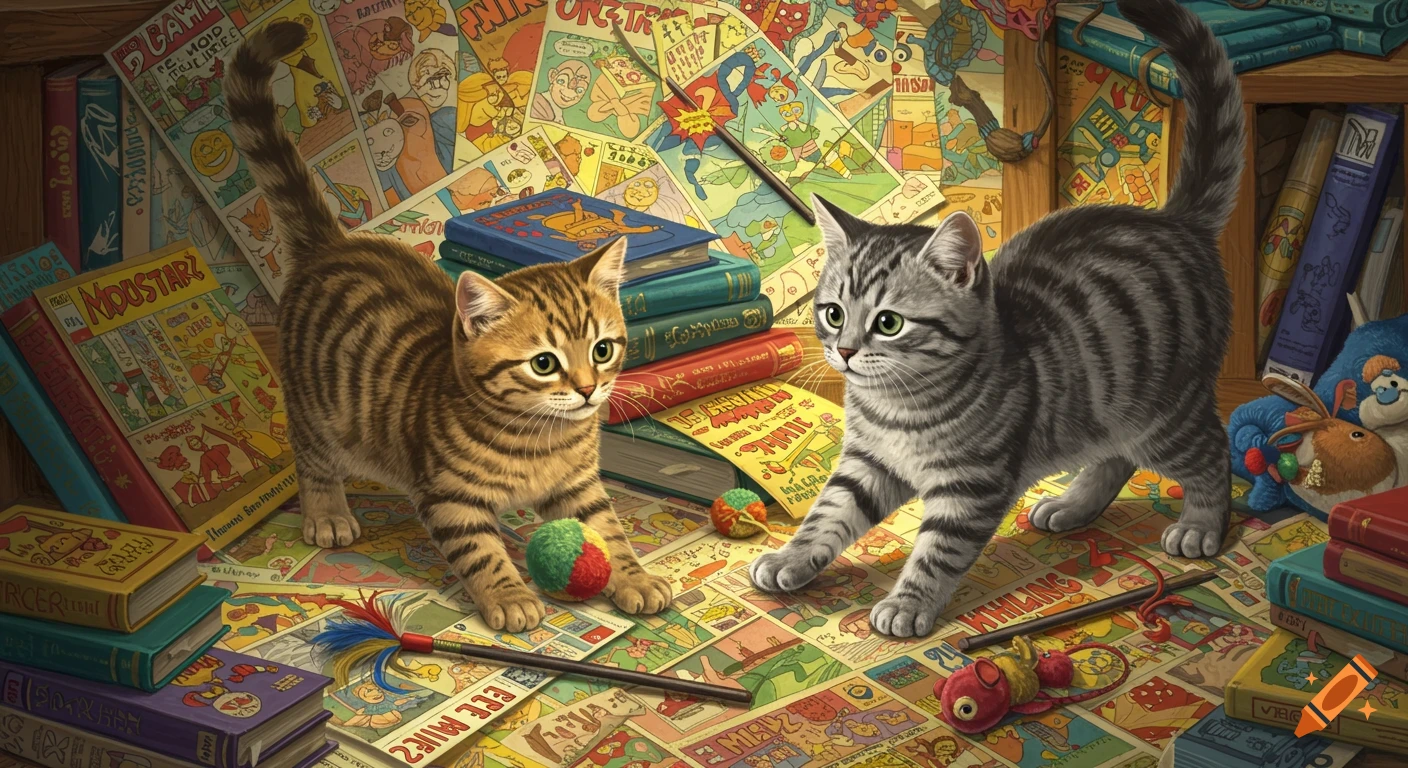 Comic Art images created on Craiyon