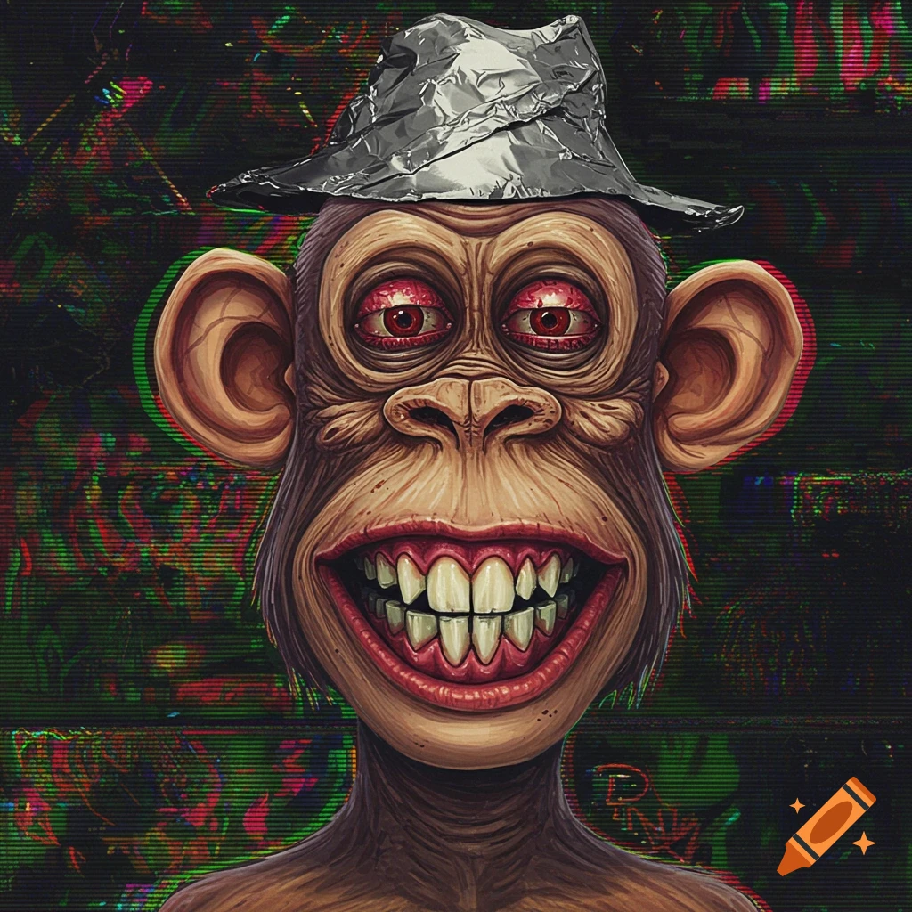 Monkey+faced+train created on Craiyon