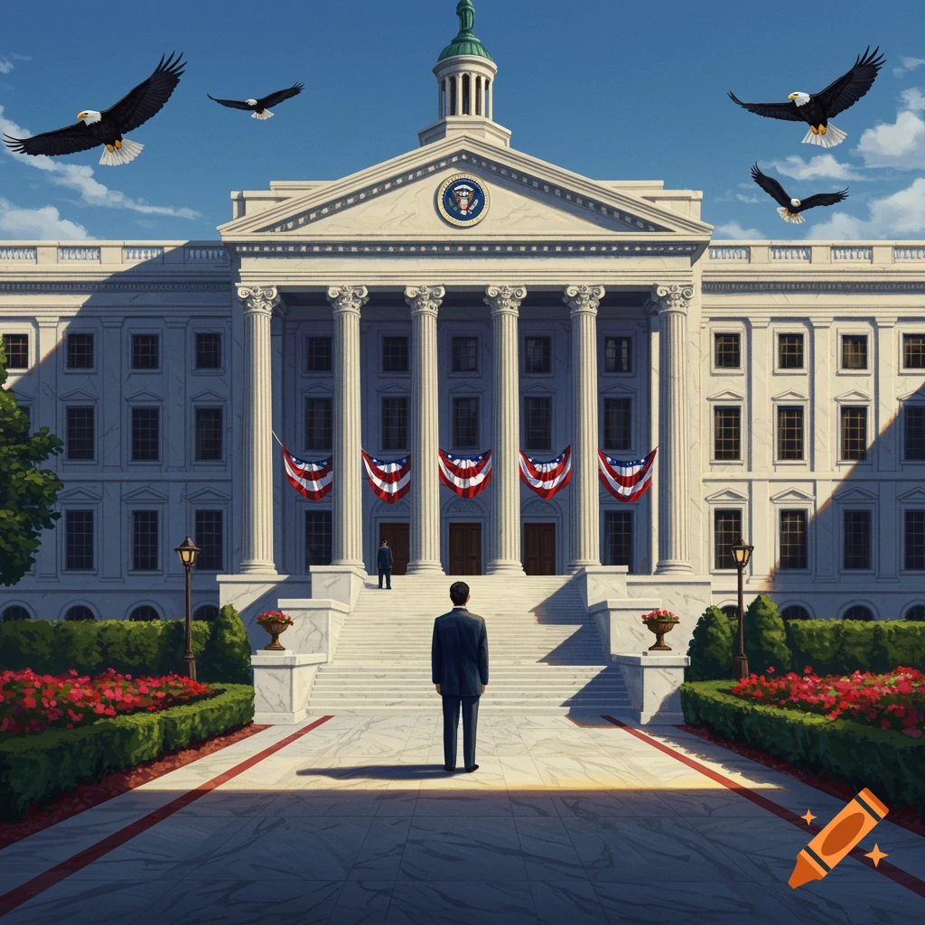 Racially ambiguous couple walking in crowded downtown Hamilton streets ...