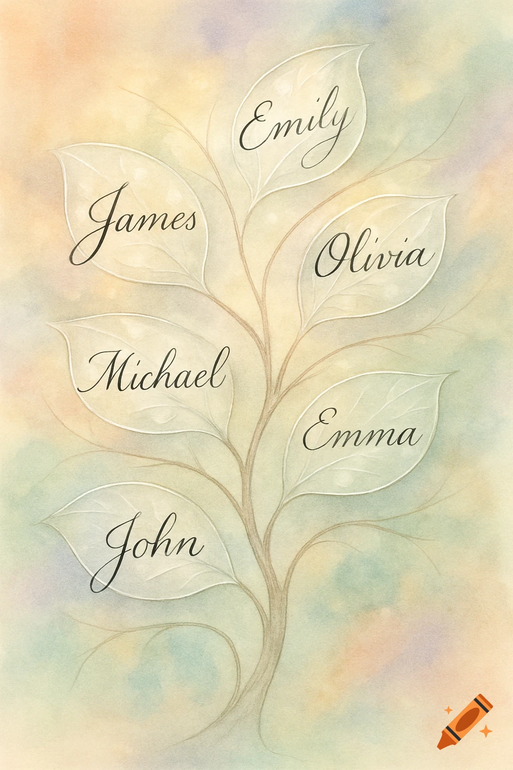 Abstract watercolor painting with chaotic brushstrokes in yellow, red ...