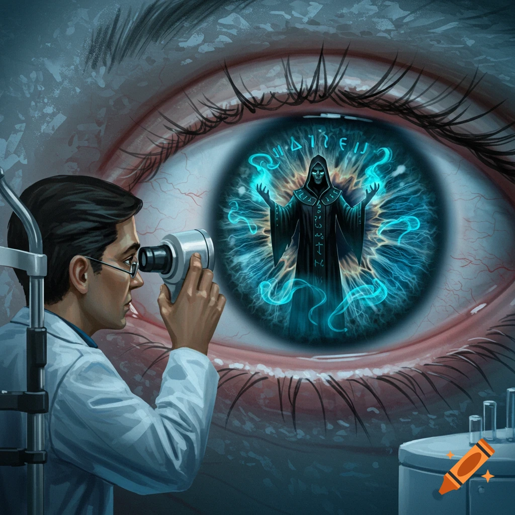 Recursive Eye Pupil created on Craiyon