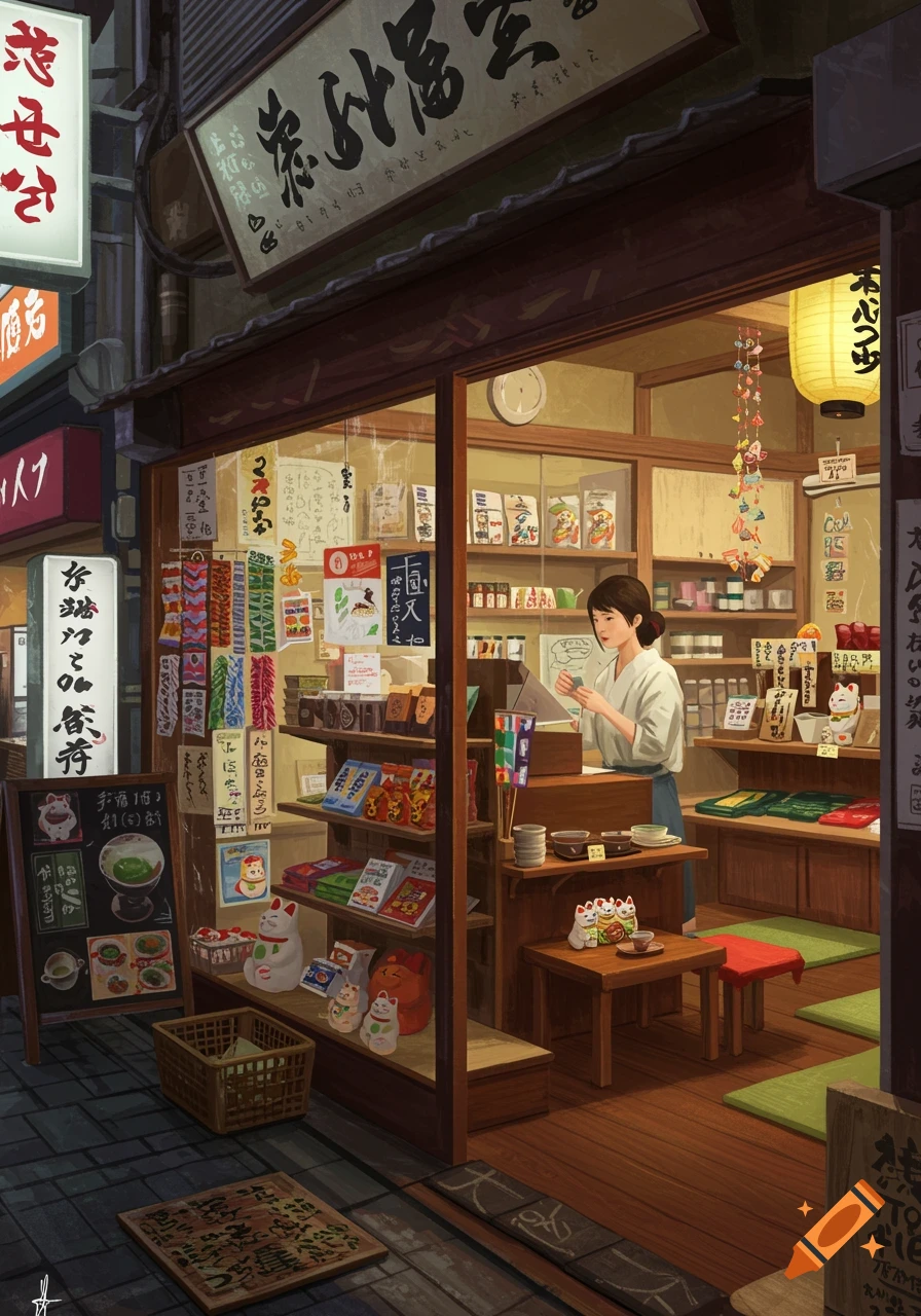 Japanese Restaurant created on Craiyon