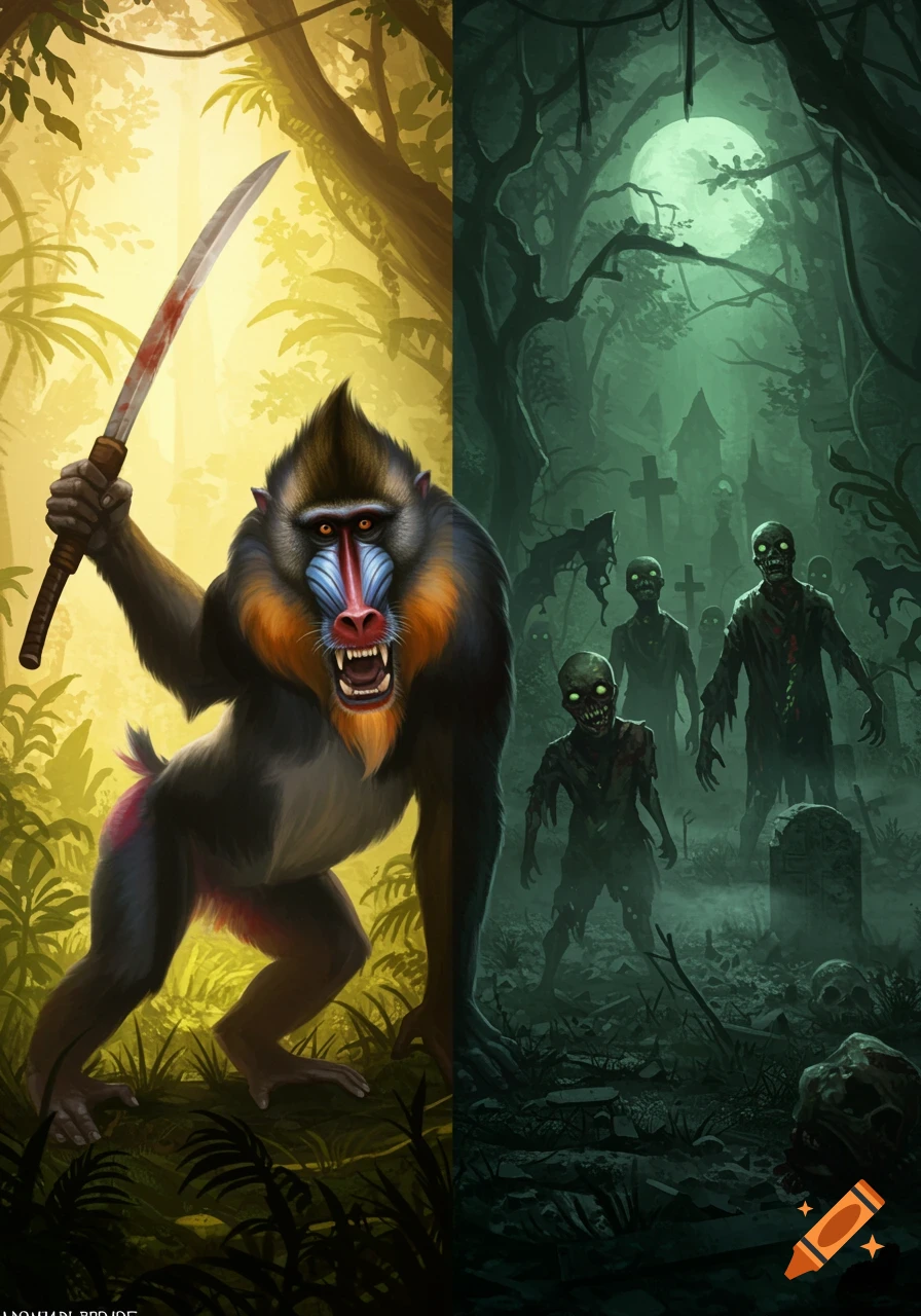 Giant+ape+dnd created on Craiyon