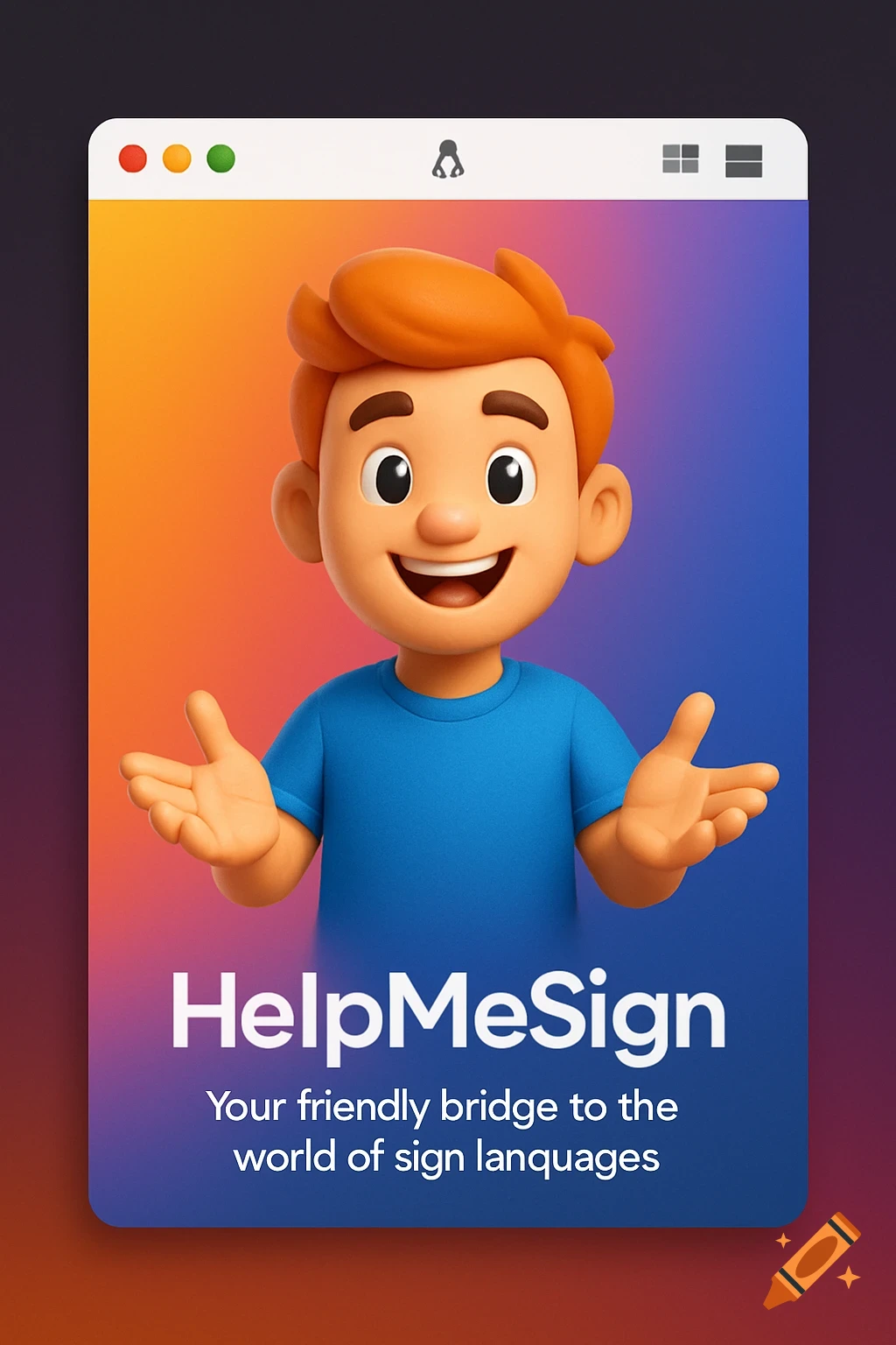 App Design created on Craiyon