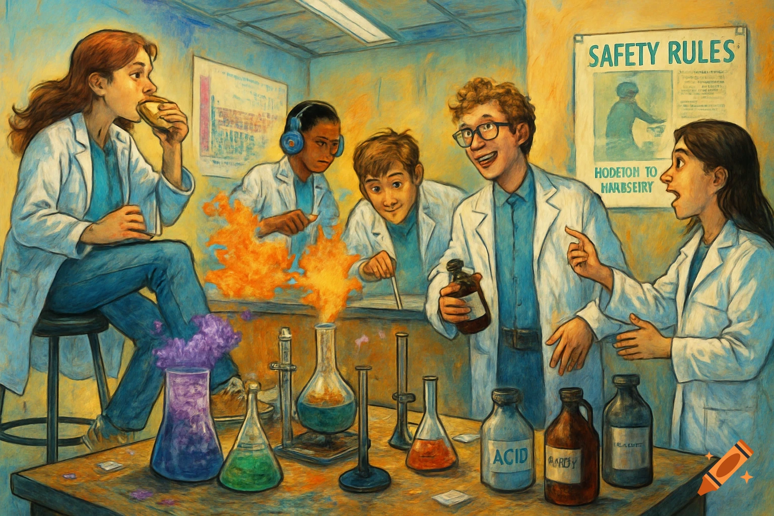 Materials Science created on Craiyon