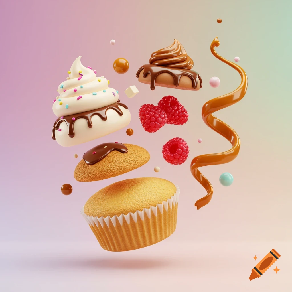 Logo of the Donut SMP server on Craiyon