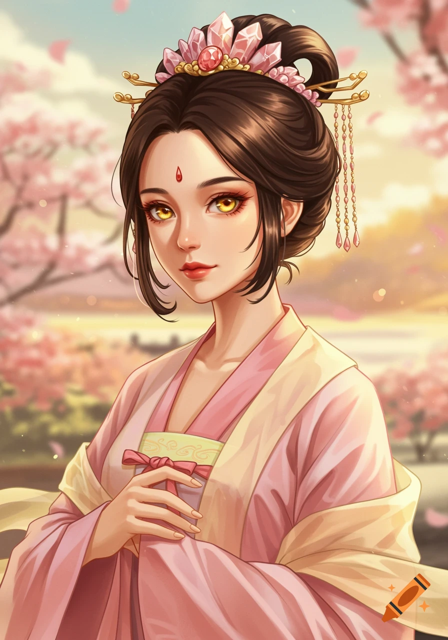 A long-haired male character in flowing white robes stands between ...