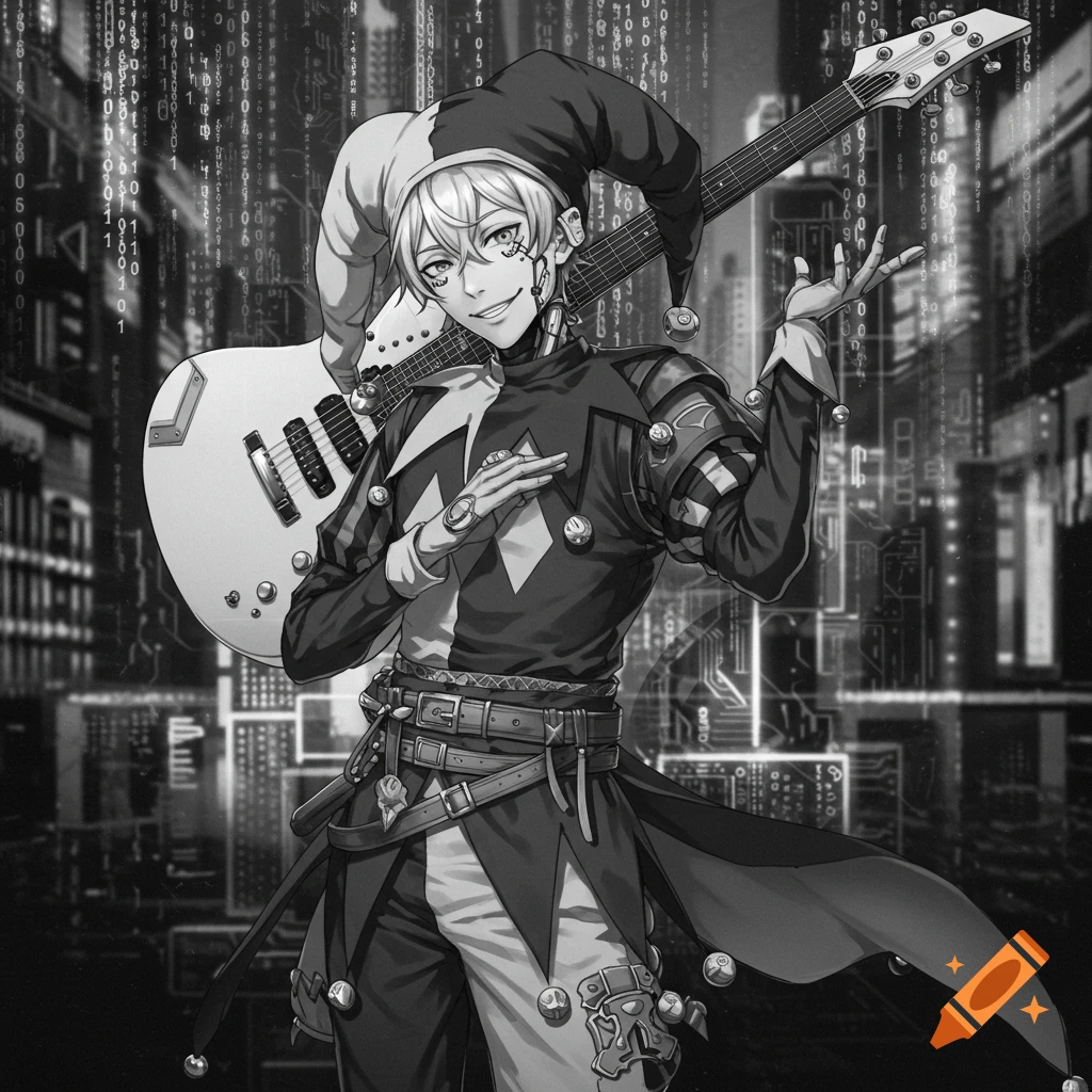 Anaxa+hsr+wallpaper created on Craiyon