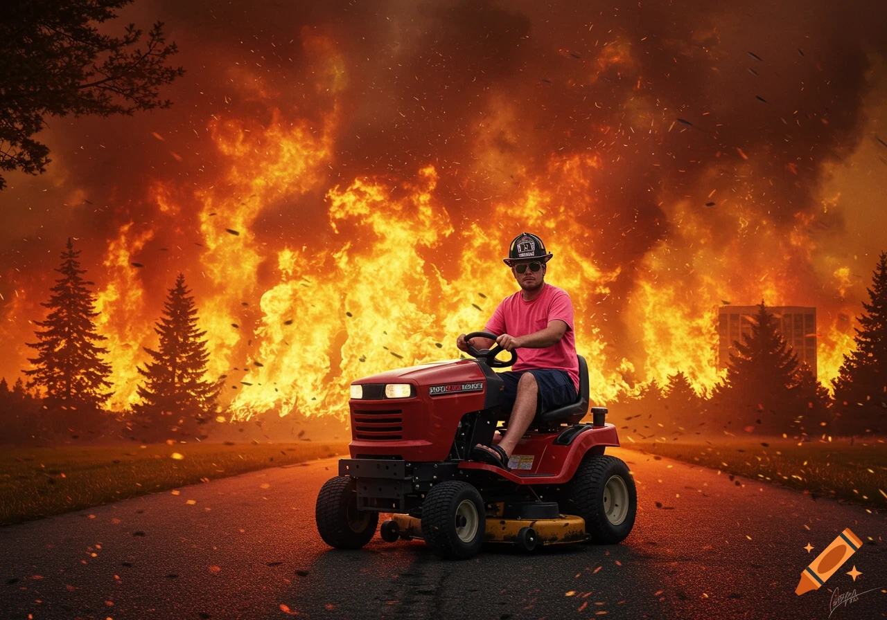 Forest Fire created on Craiyon